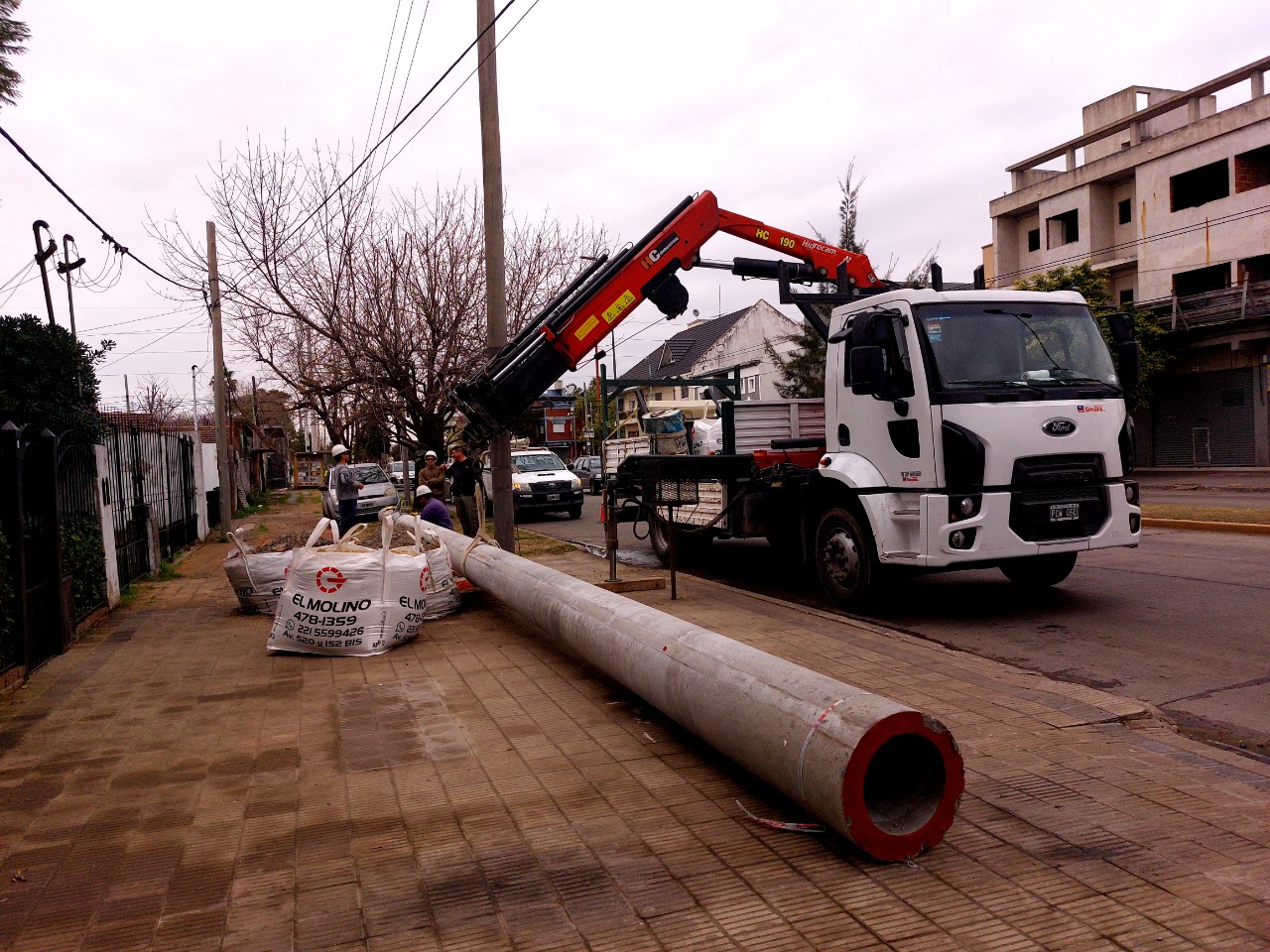 EDELAP colocó 1.000 nuevas columnas de hormigón en su red de ...